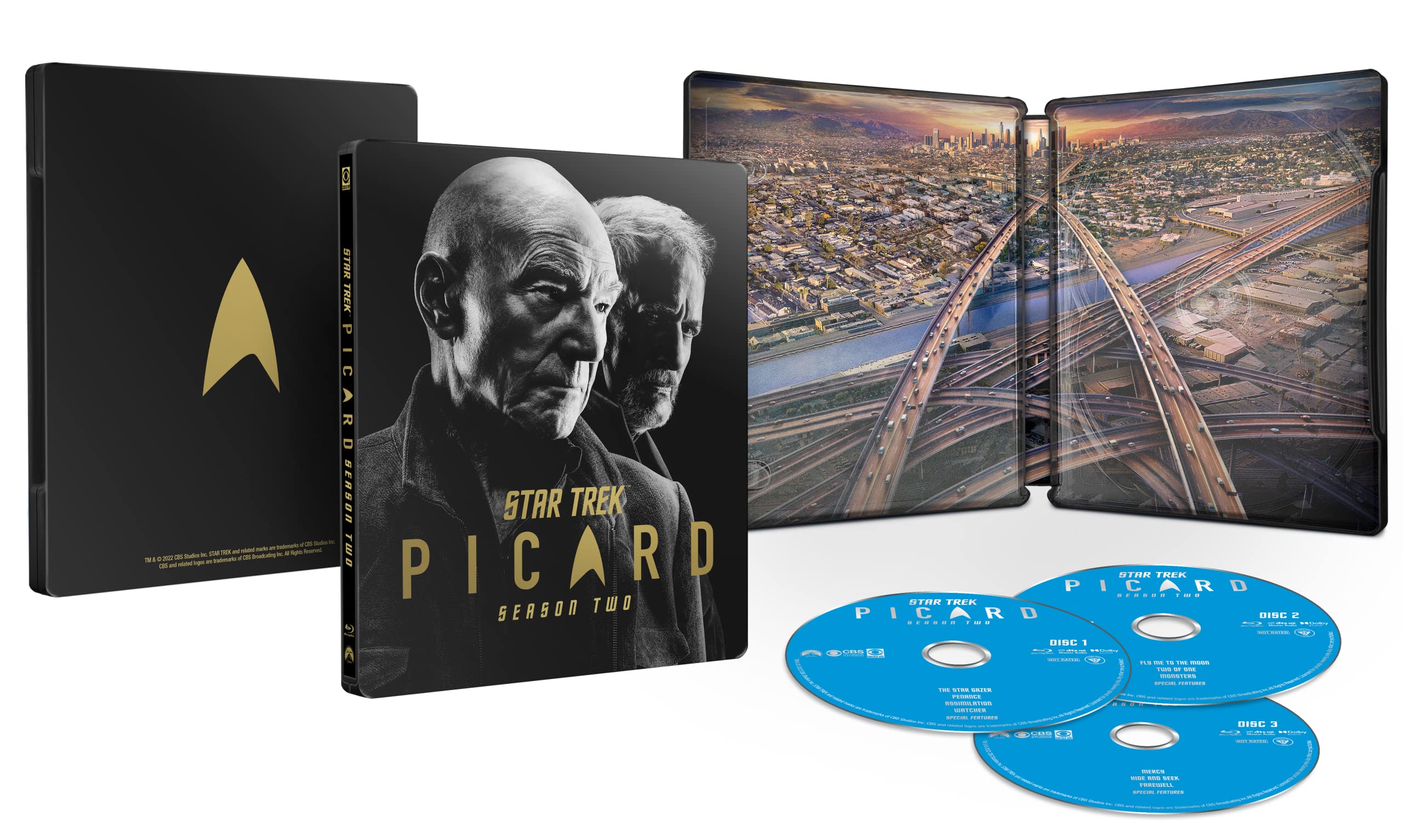 Star Trek: Picard - Stagione 2 (Steelbook 3 Blu-ray): Amazon.it ...