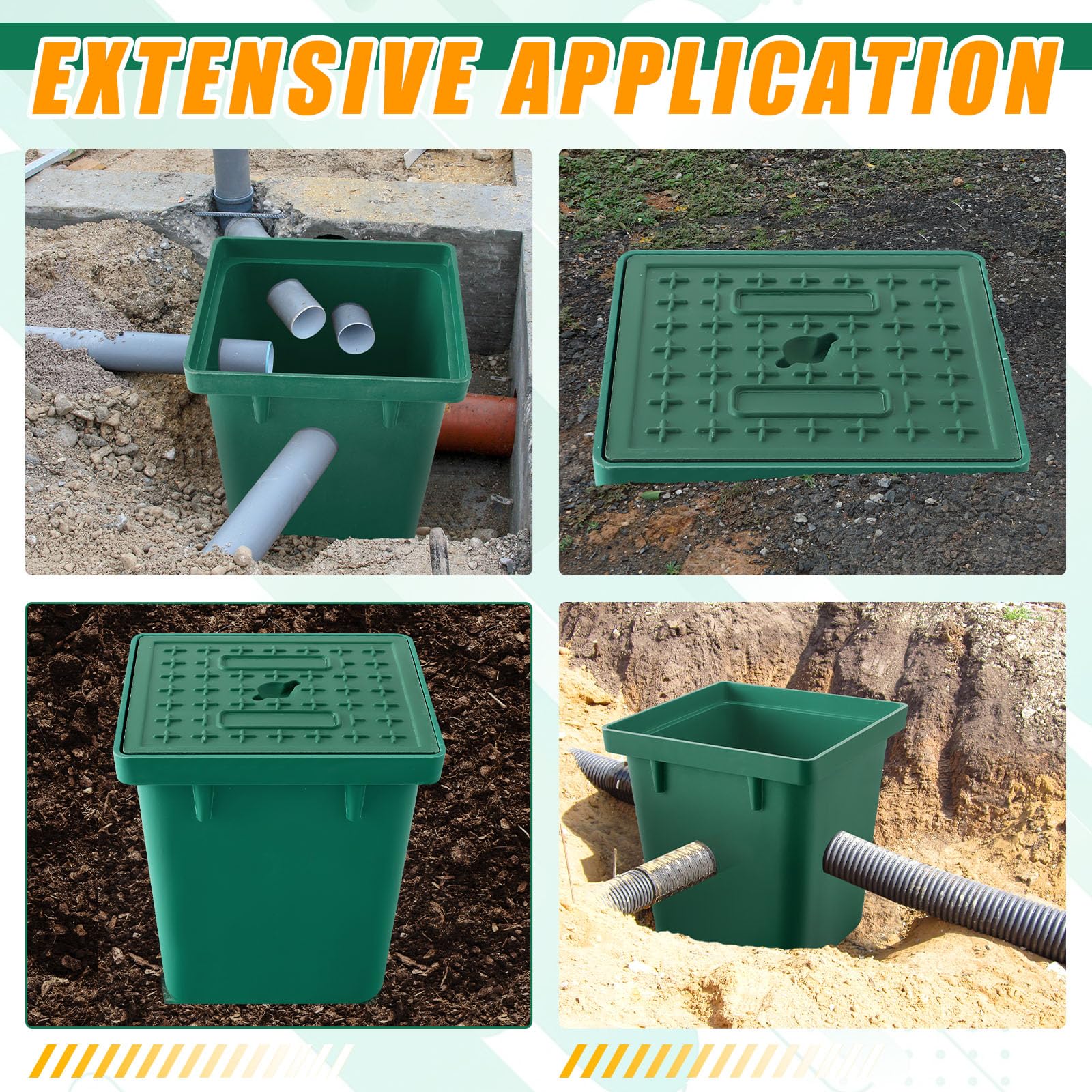 Inground Electrical Junction Box Electrical Boxes, Conduit & Fittings