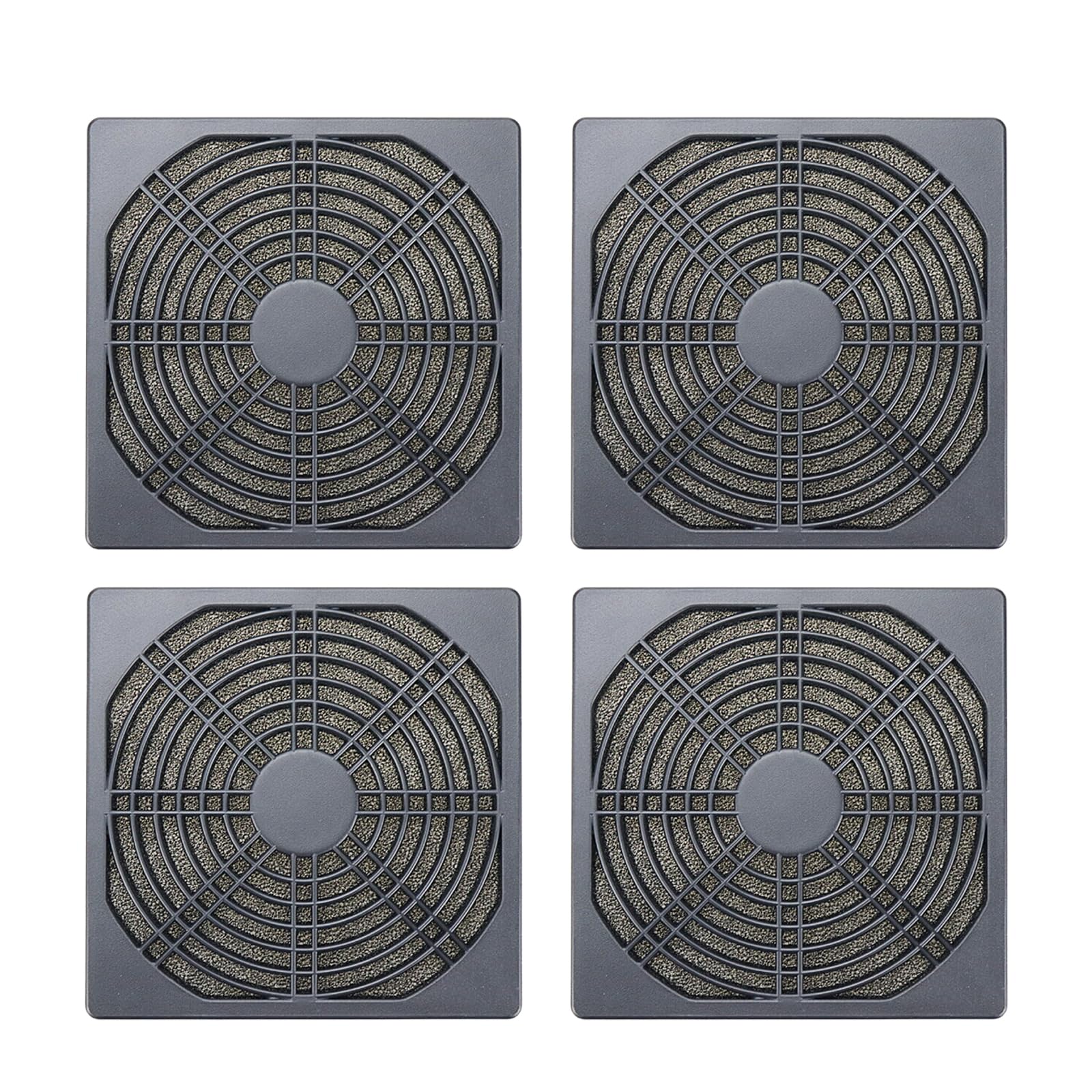 Amazon.com: UTALIND 4 Pcs Computer Fan Dust Filter Cover 120x120mm Fan ...