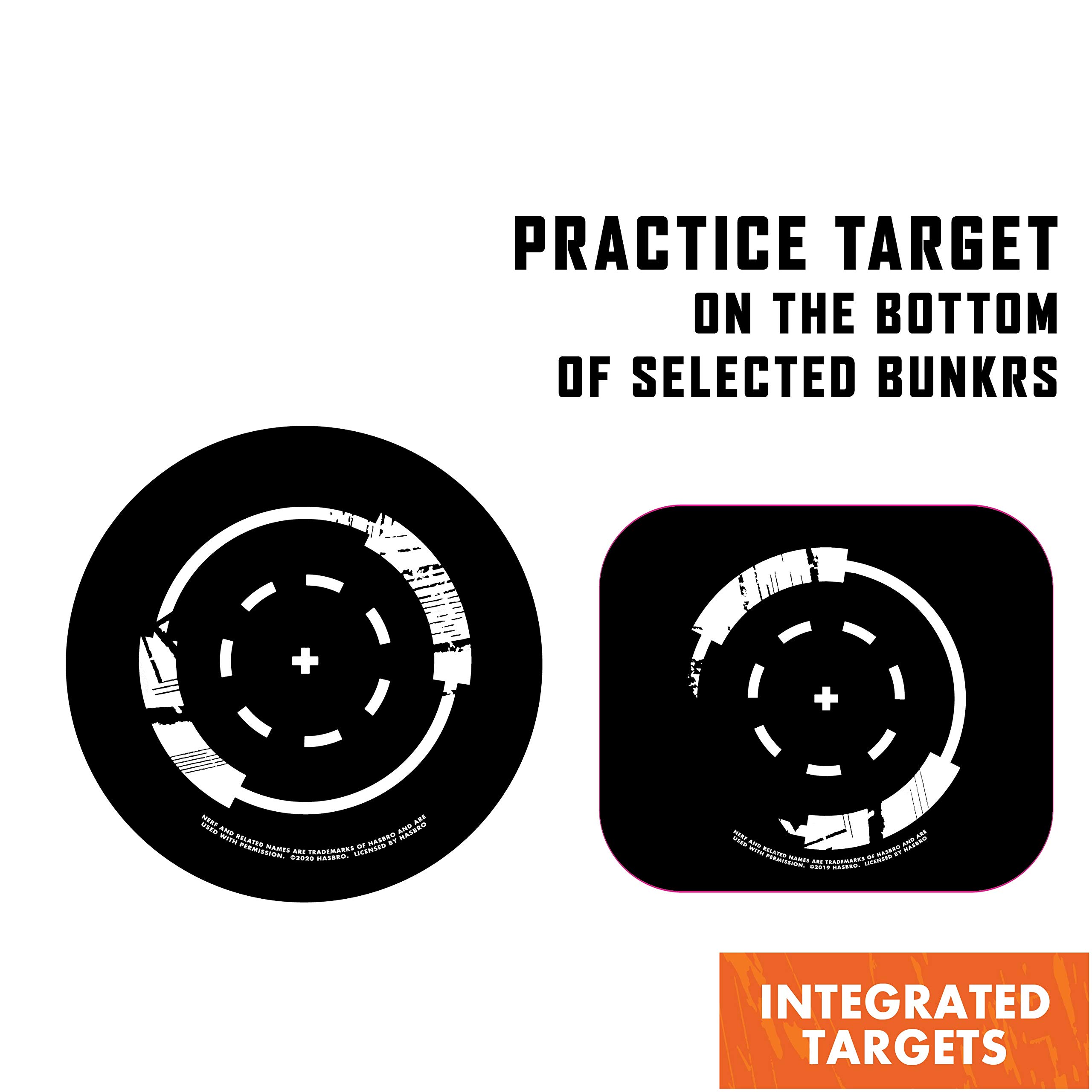 Buy Nerf Bunkr Battle Stackers Inflatable BattleZone Pack of 4 NERF ...