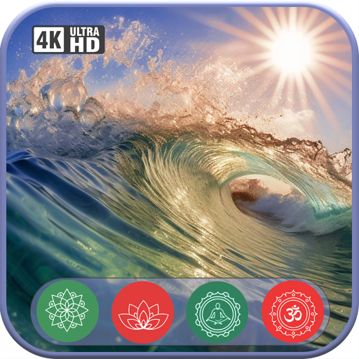 Tropical Bliss Waves - 4K Serene Ocean Views - Relaxing Sounds for ...