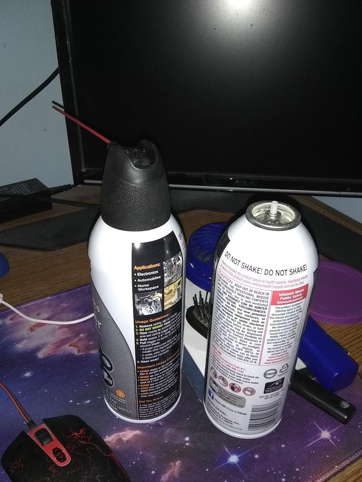 Amazon.com: Dust-Off Disposable Compressed Gas Duster, 10 oz Cans - 12 ...