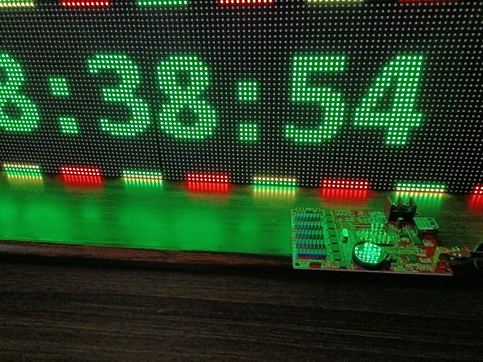 AL-QURAISH HD-WF1 WIFI RGB FULL COLOR LED SCROLLING DISPLAY BOARD ...