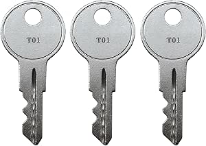 (3) KeyPower T01 - T05 Keys for Husky Tool Box Home Depot, Works on ...