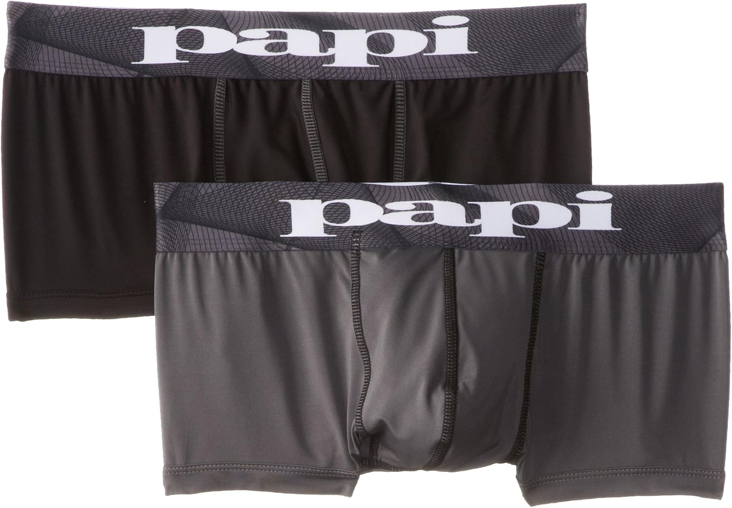 Amazon.com: Papi Men's 2-Pack Microfusion Performance Brazilian Trunk ...