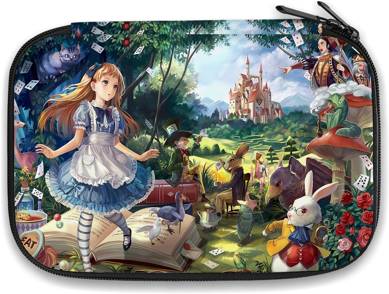Amazon.com: WHLBHG Alice Gift Alice in Wonderland Pencil Pen Case Alice ...