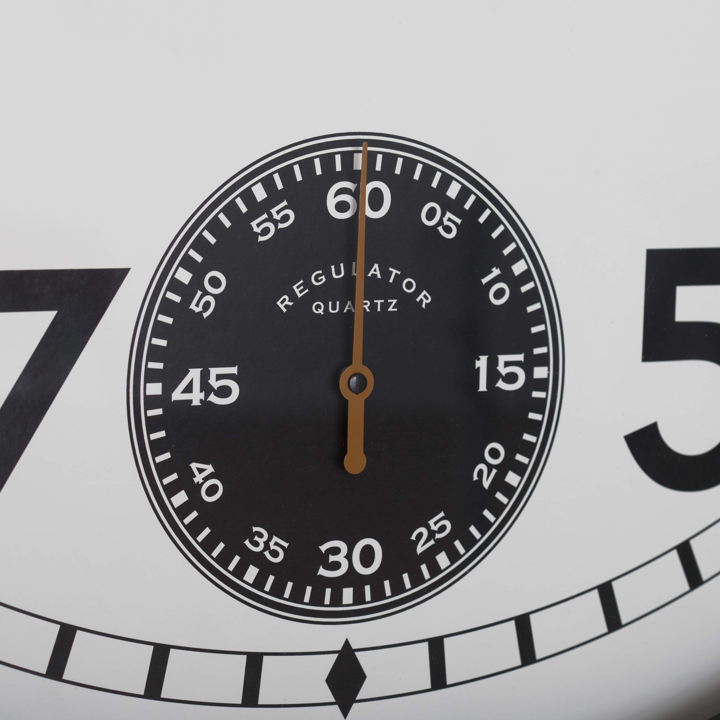 Studio Designs Home 73011 Terrace Large 29" Wall Clock with Subdial for ...