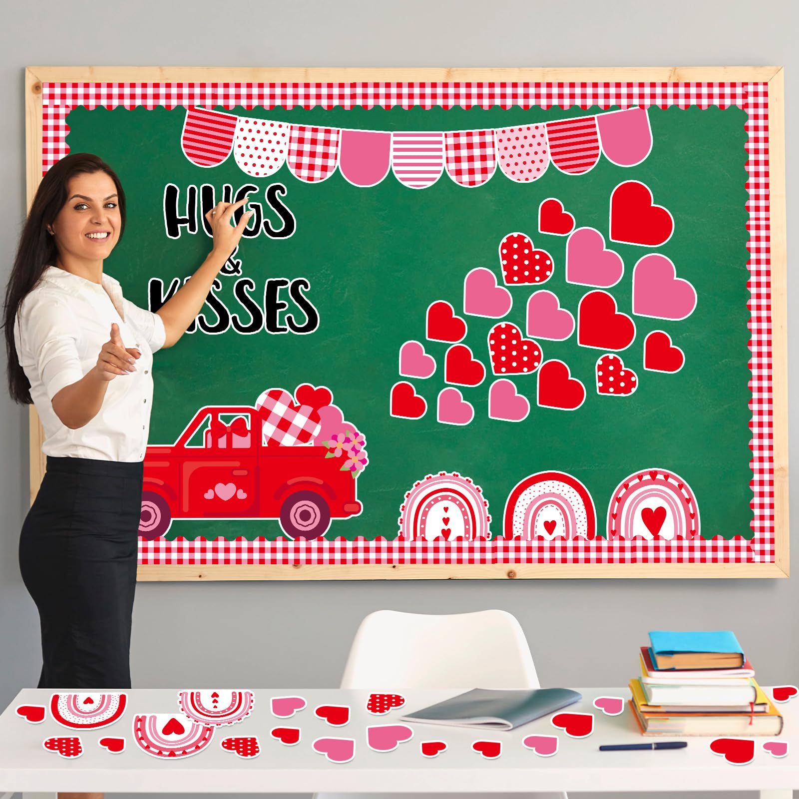Snapklik.com : ZOiiWA Valentines Day Bulletin Board Decorations ...