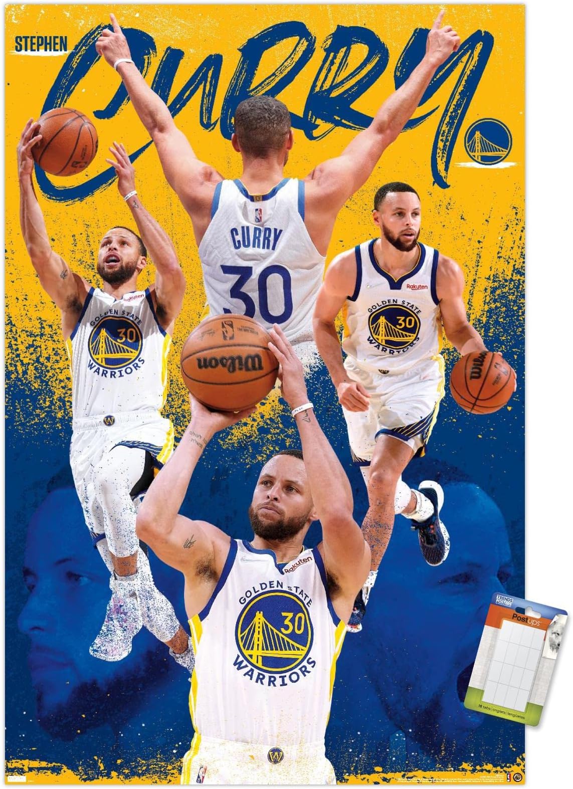Amazon.com: Trends International NBA Golden State Warriors - Stephen ...