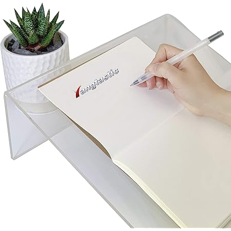 Yangtastic® Premium Acrylic Writing Slope with Handle, Pen Holder, Anti ...