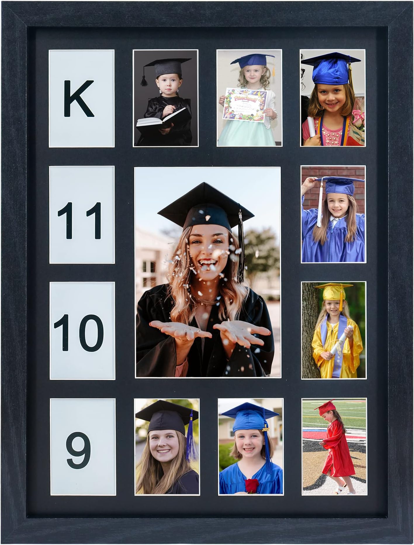 Amazon.com - GMFrames K-12 School Years Photo Mat, Fits Any 11x14 ...