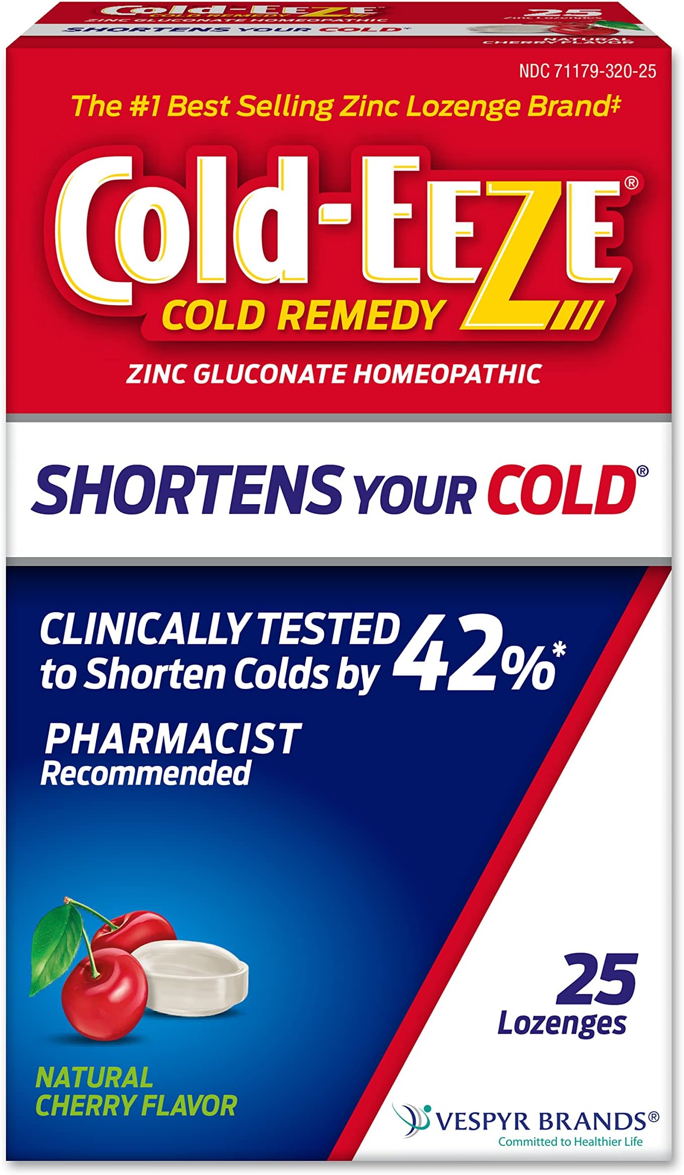 Amazon.com: Cold-EEZE Natural Cherry Zinc Lozenges, Homeopathic Cold ...