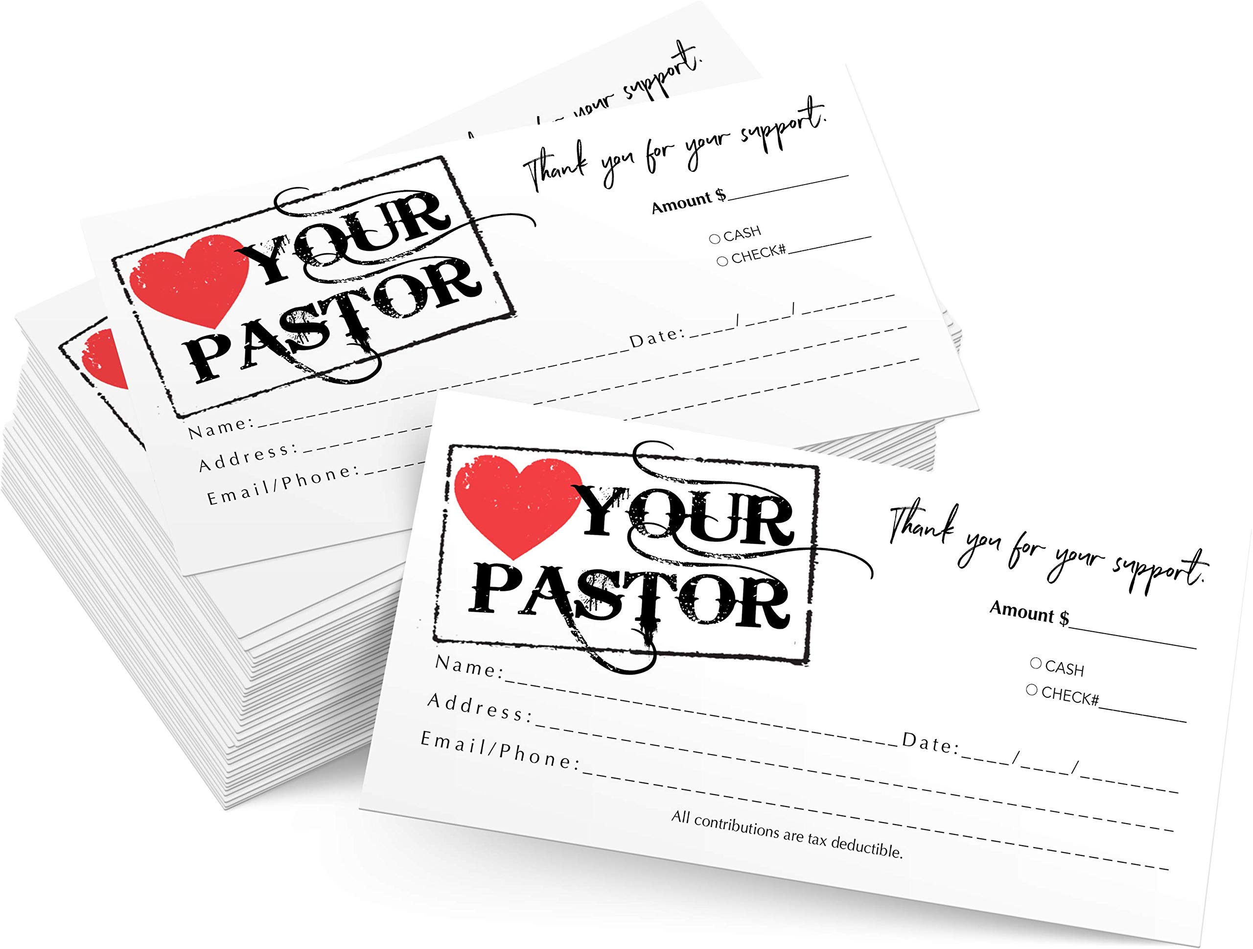 Amazon.com : 500 Church Offering | Tithe Donation Envelopes (Love Your ...