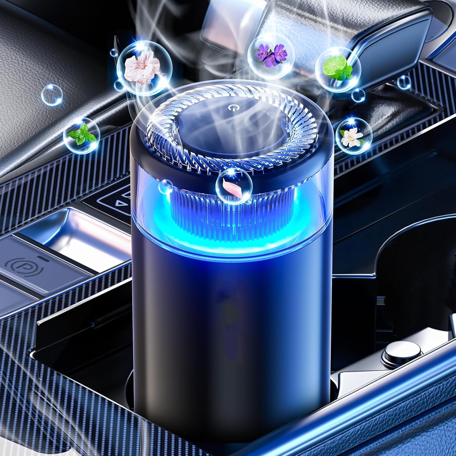 Amazon.com: Beqvet Car Air Fragrance, Car Diffusers for 360 Degree All ...