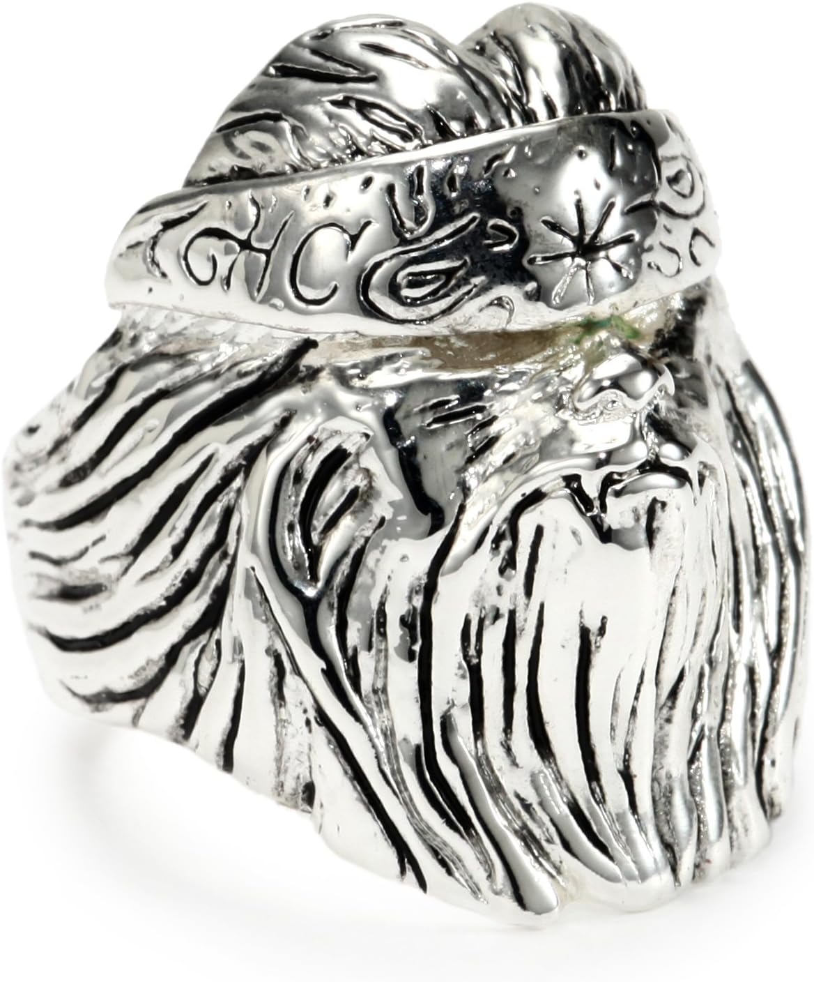 HAN CHOLO "Shadow Series" Men's Sterling Silver Plated Brass Big Chuy ...