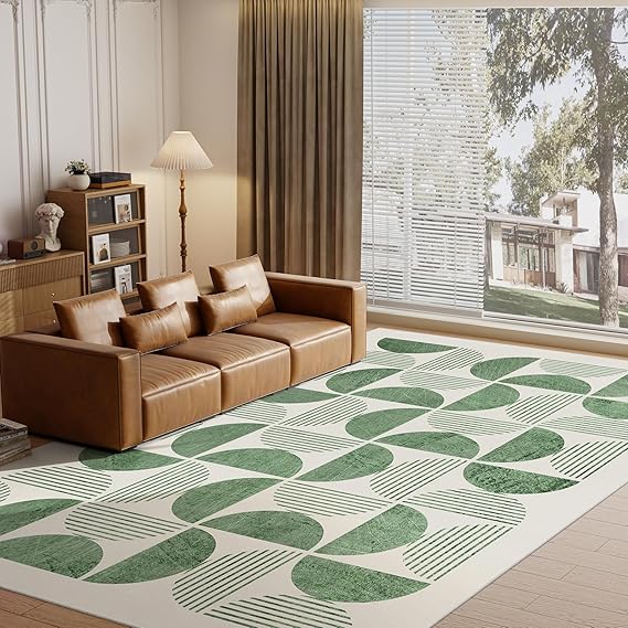 Amazon.com: GEMBED Washable Modern Area Rug 5x7, Geometric Style Rugs ...