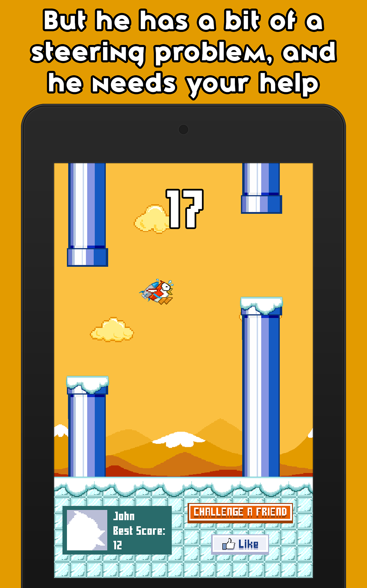Pecky Flight: A Flappy Penguin Arcade Dream - App on Amazon Appstore