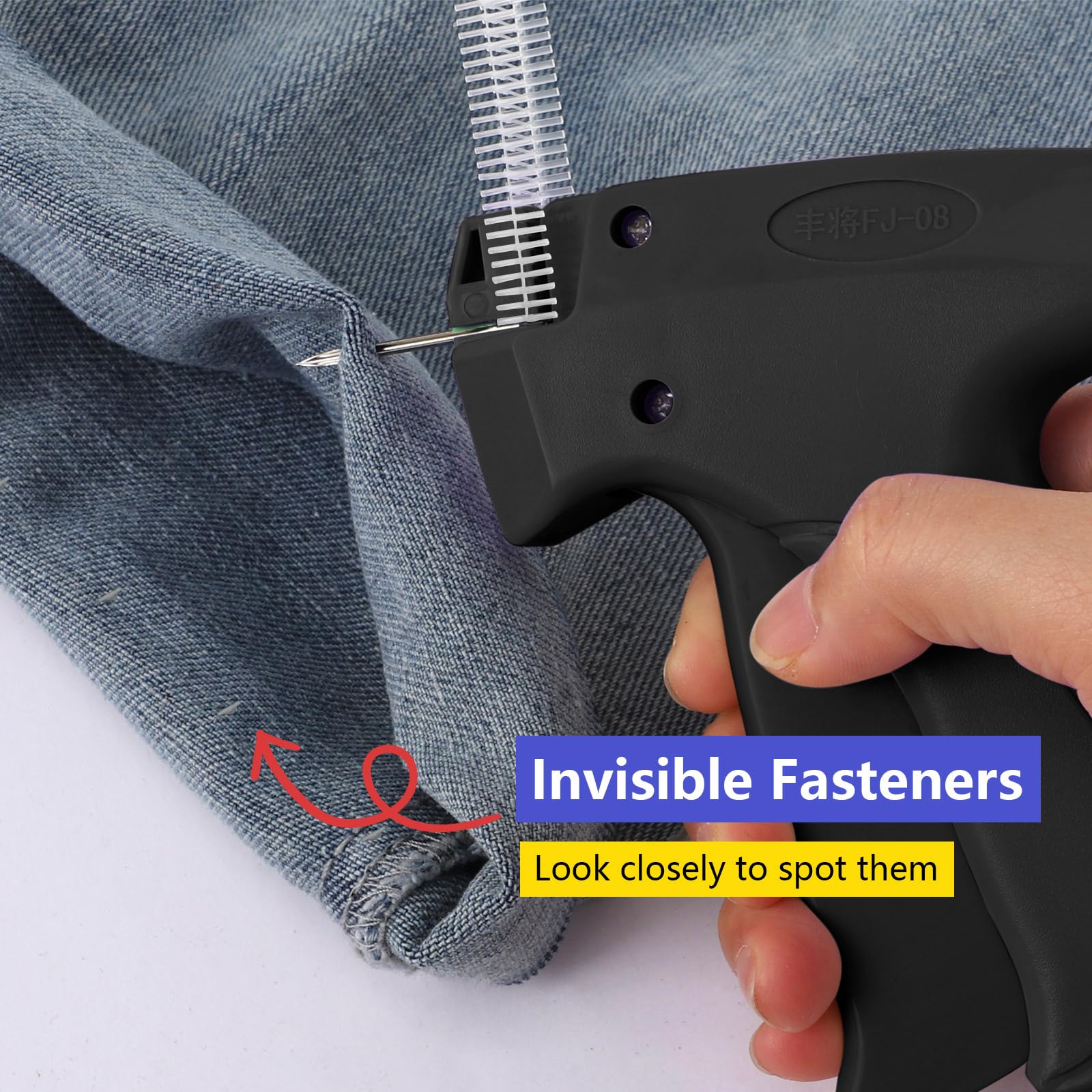 Garment Label Gun Clothing Tagging Gun Kit With 2000 Fasteners - Easy ...