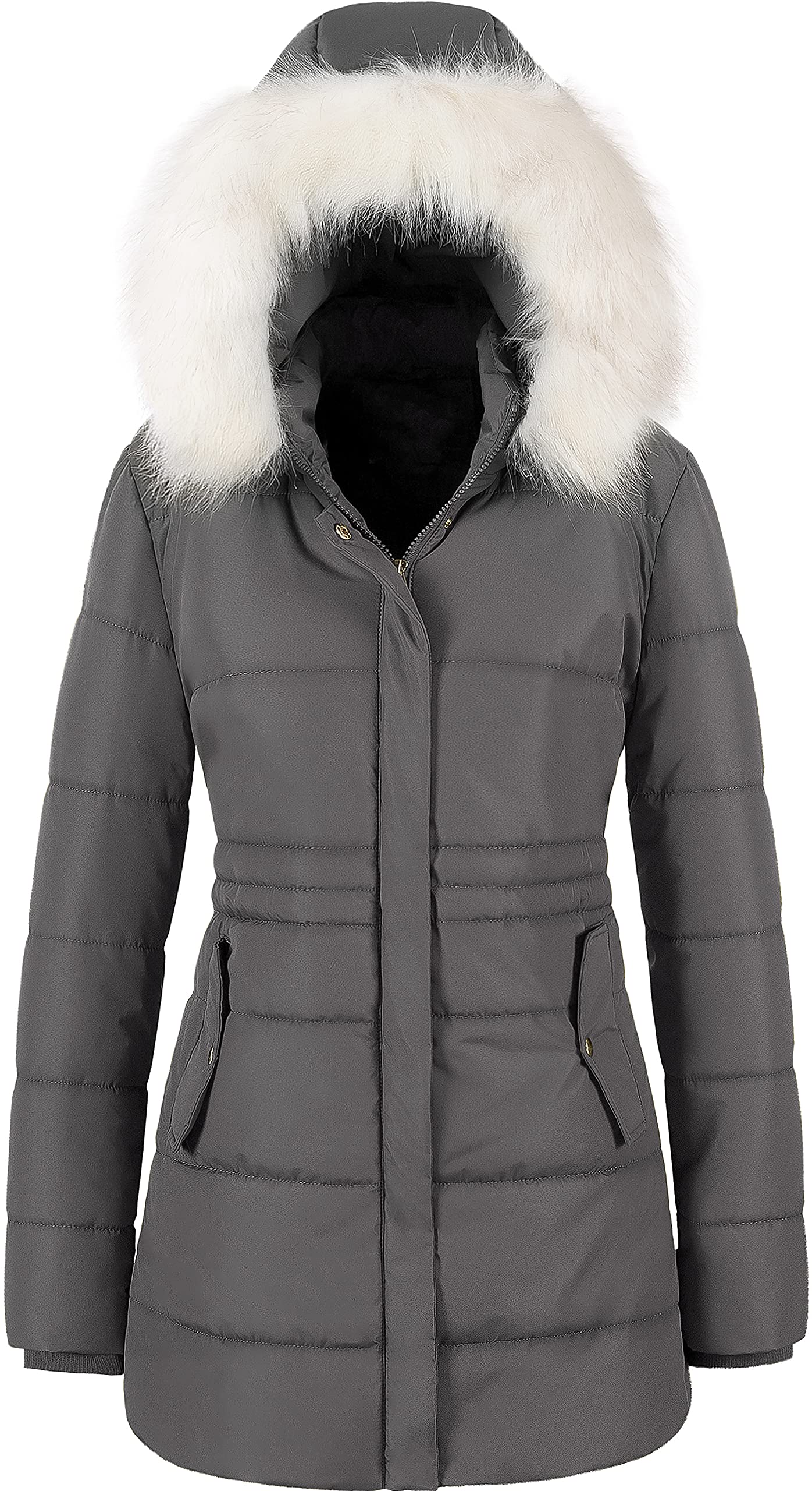 Women's Winter Puffer Coat Chrisuno Women's Winter Puffer Jacket - Long ...