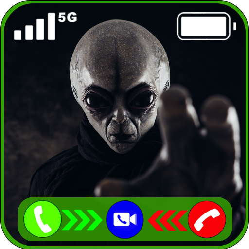 Incoming Video Call From Alien Fake Video Voice Call & Texting ...