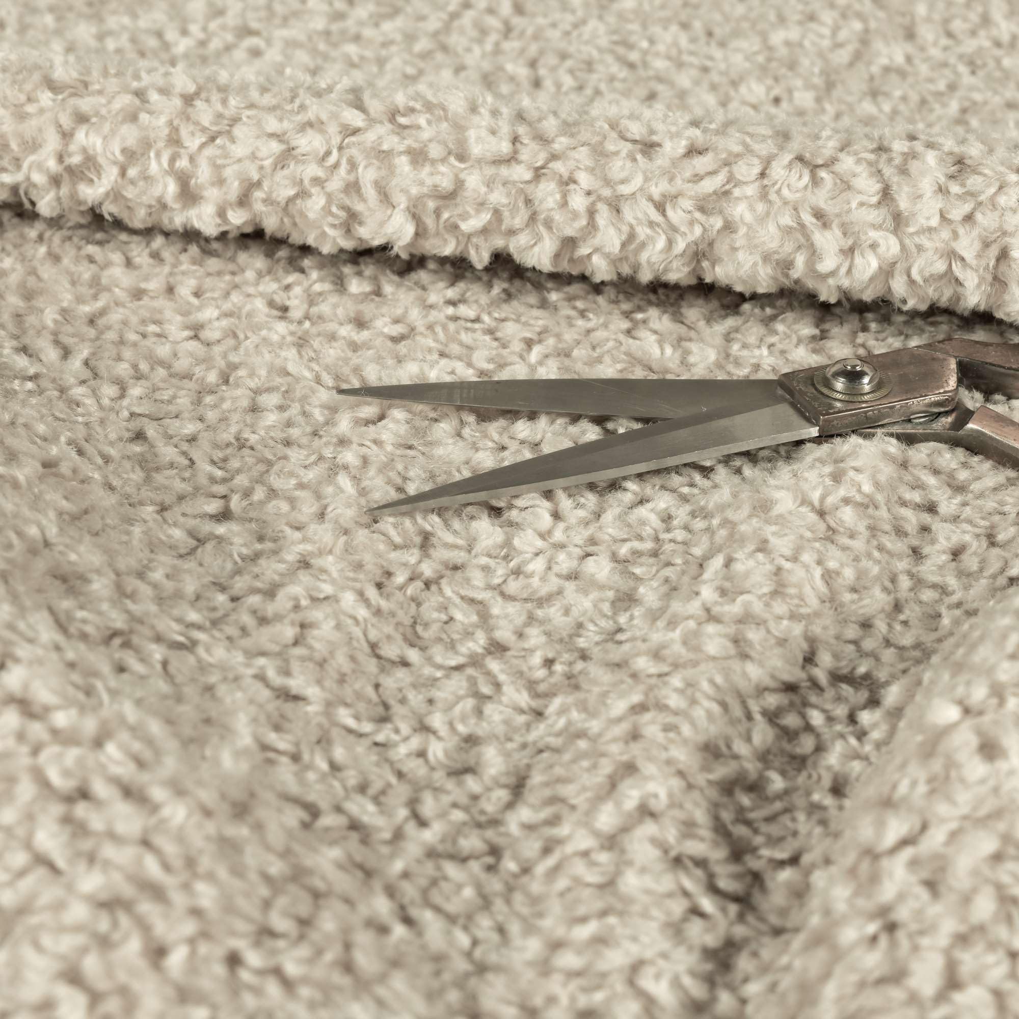 Redbrick Mill Fabrics Soft Boucle Fluffy Fleece Upholstery Fabric by ...