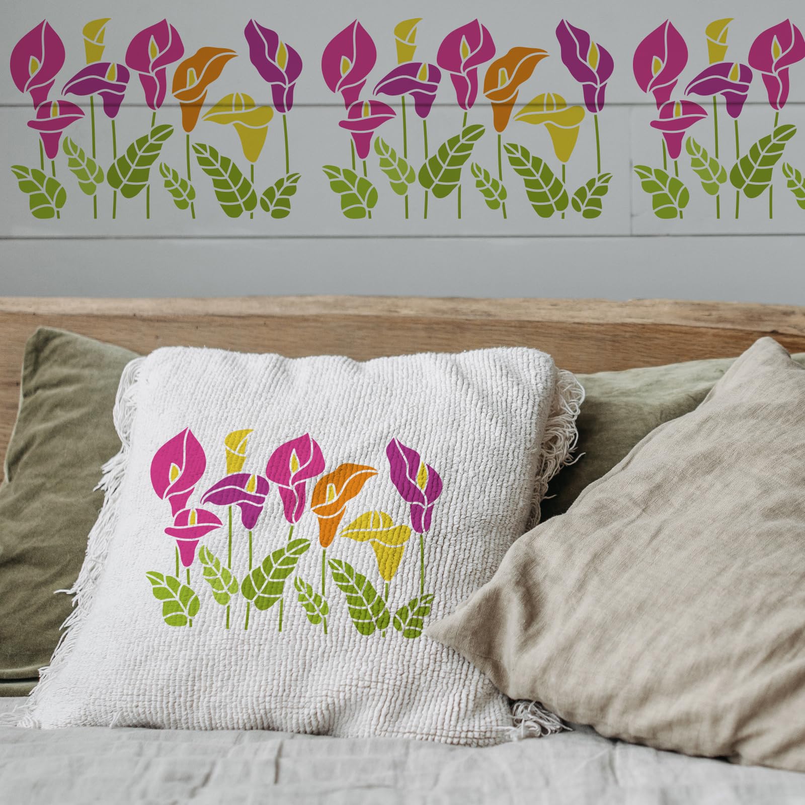 Paper Calla Lily Border