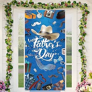 Amazon.com: Rvsticty Happy Fathers Day Decorations First Fathers Day ...
