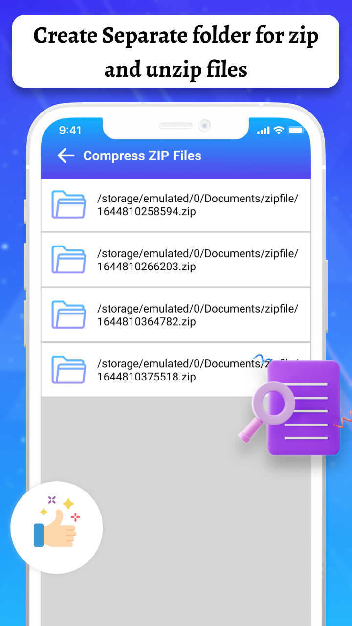 Compress ZIP Files-Amazonアプリストアのアプリ