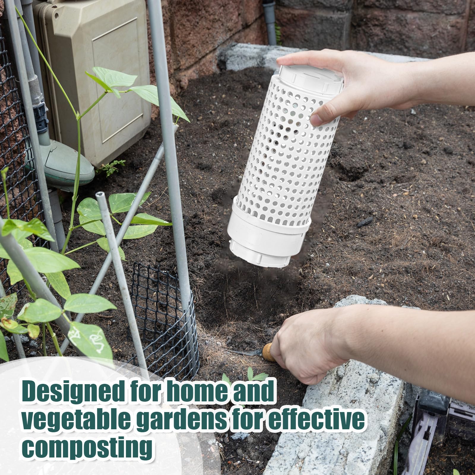 Snapklik.com : Blosssound 2 Pcs Inground Worm Composter Outdoor Farm ...