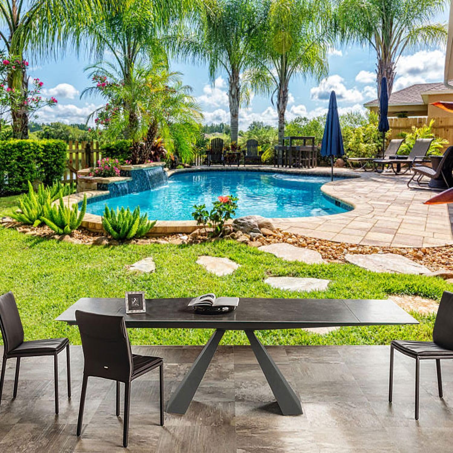 Beautiful Backyard Home Screensavers WFH Refresh! The Outdoor Patio