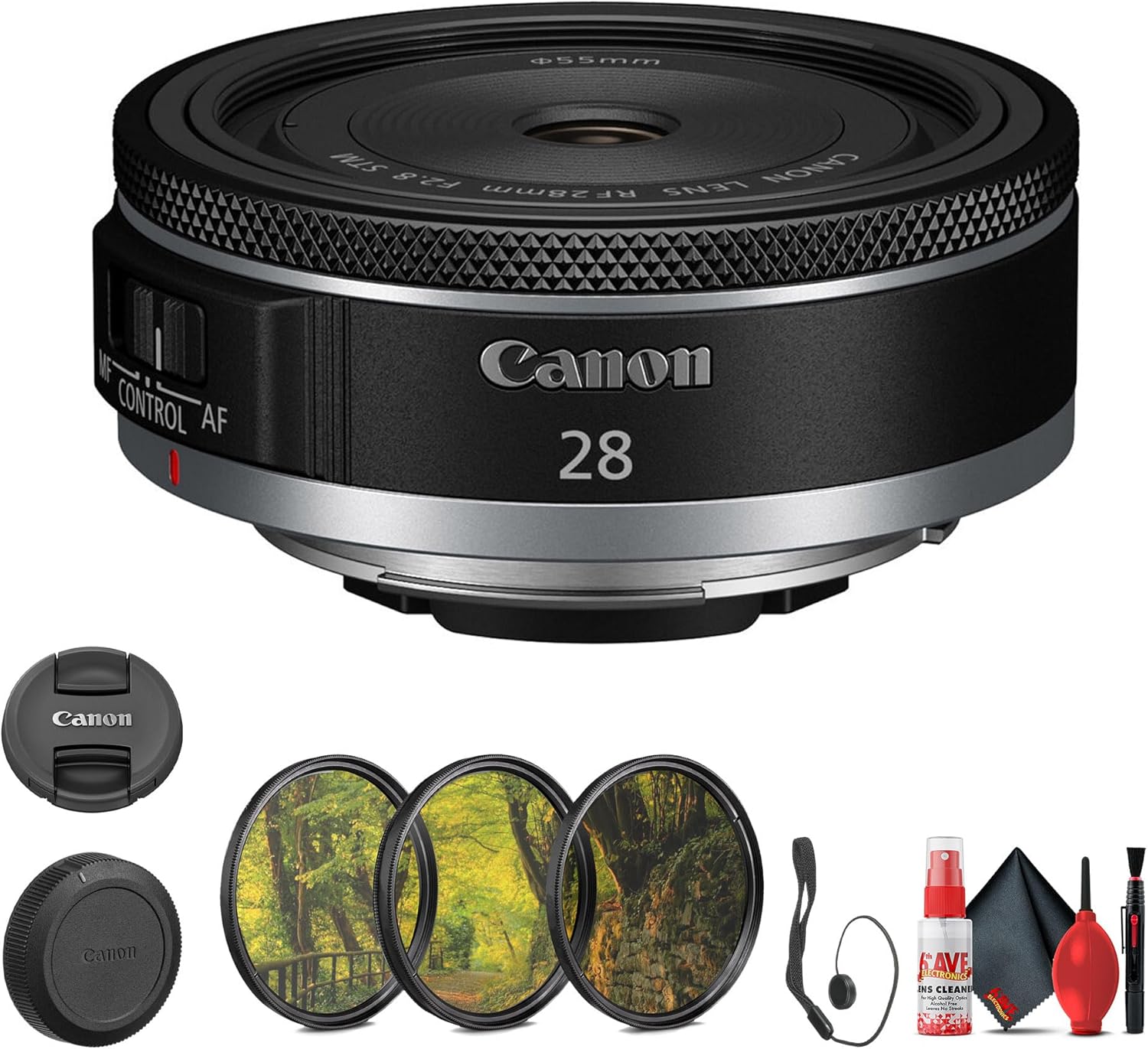 Amazon.com : Canon RF 28mm f/2.8 STM Lens RF, Wide-Angle, for Full ...