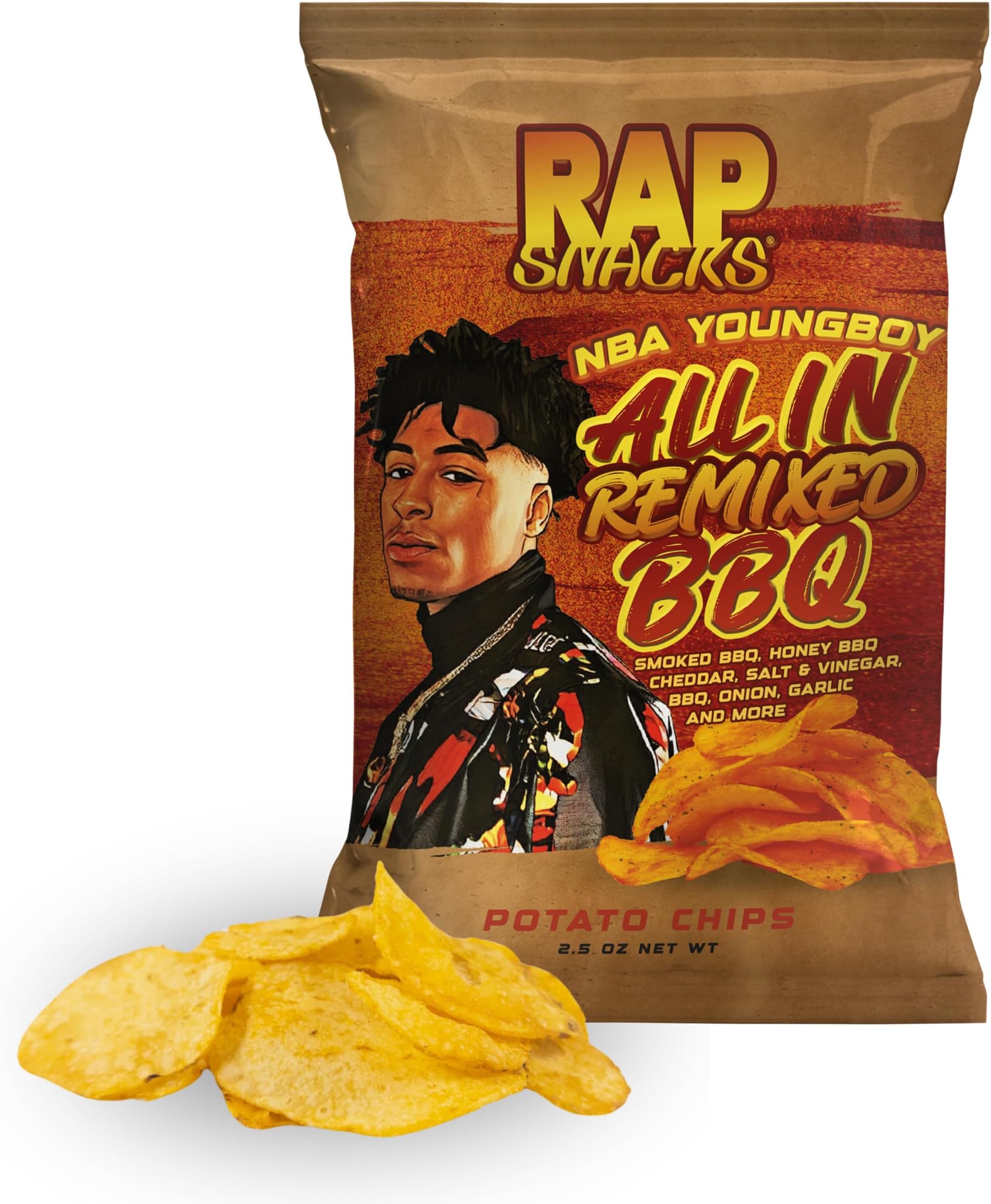Amazon.com: Rap Snacks Lil Baby, Master P, Boosie, and Migos All In ...