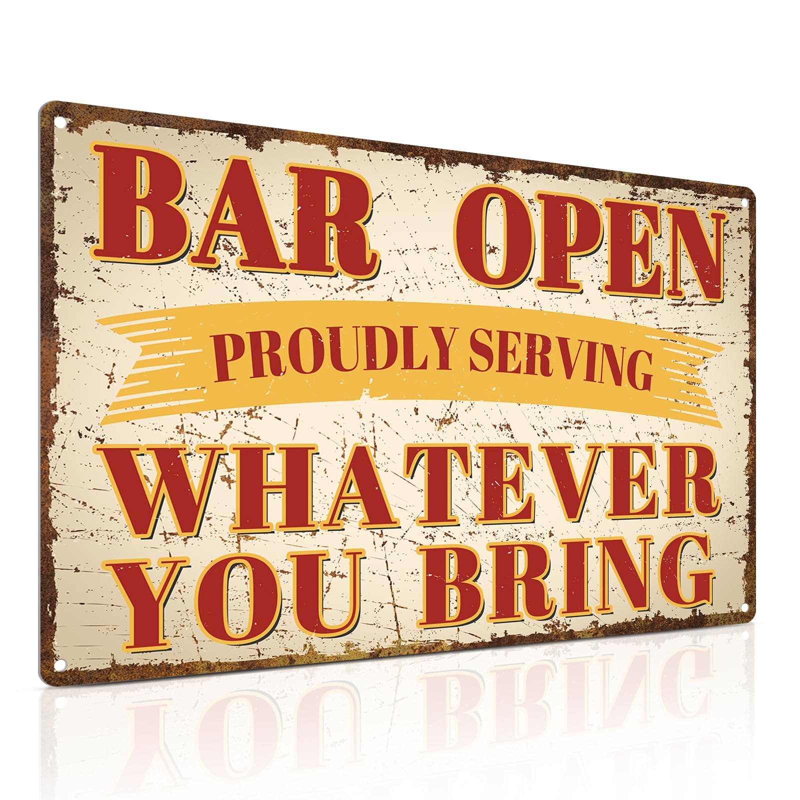 Amazon.com: ALKB Open Sign for Business Vintage Home Bar Decor Pub ...