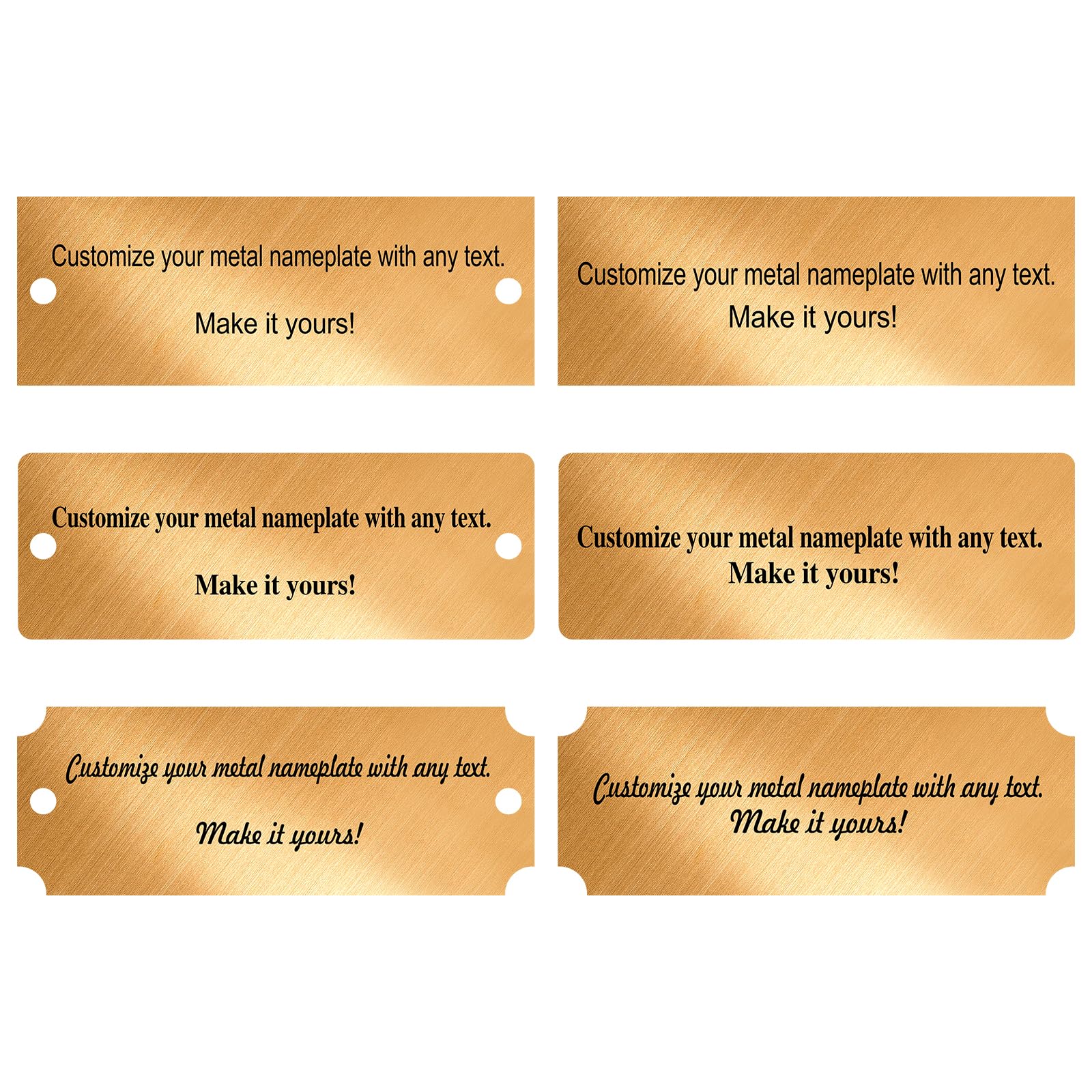 Amazon.com: Engraved Name Plates Custom Plaque Personalized Plaque ...