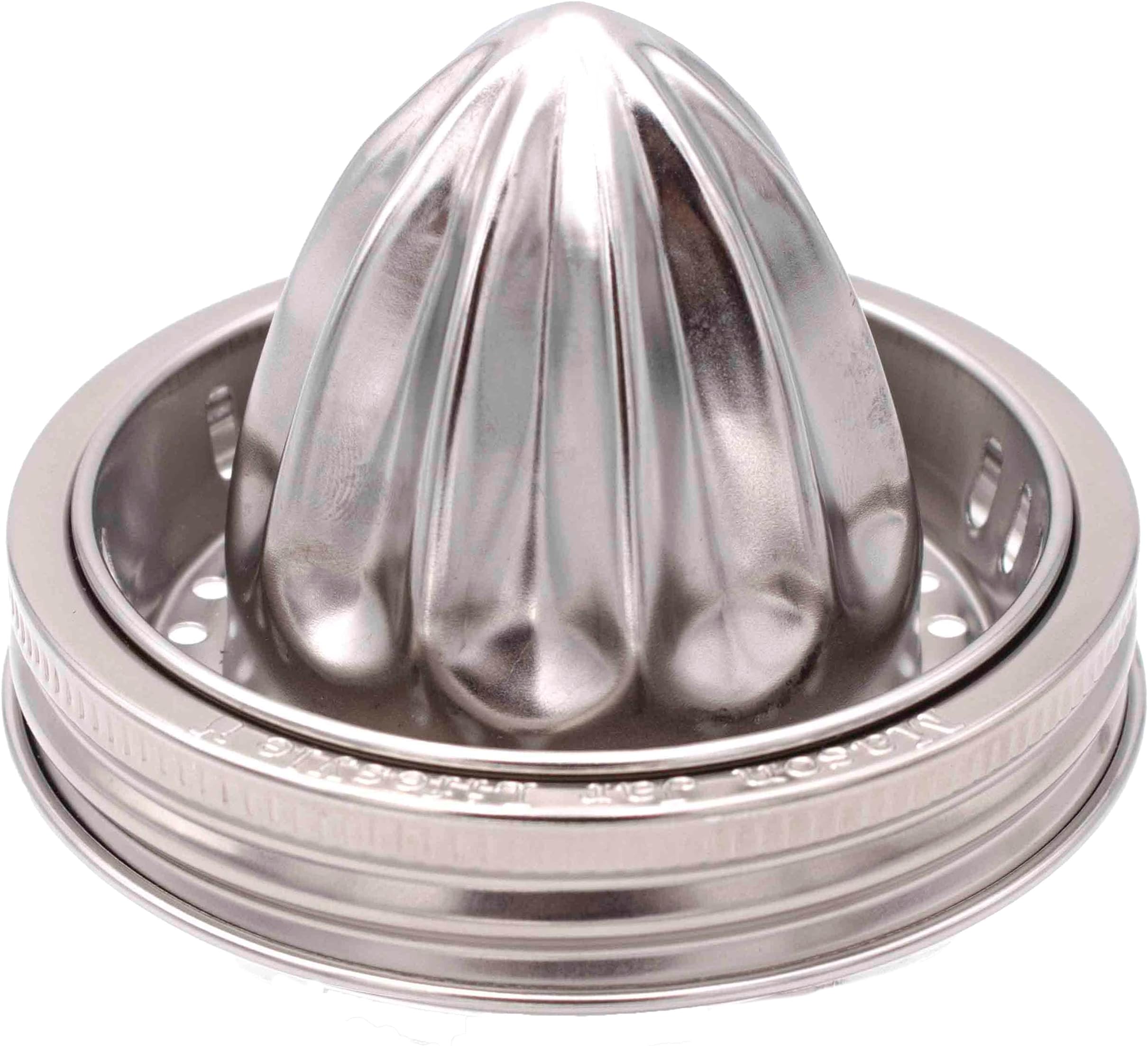 Amazon.com: obmwang 4 Pack of Stainless Steel Mason Jar Shaker Lids ...