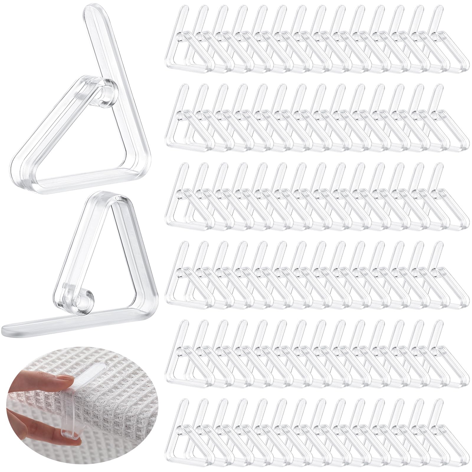 Amazon.com: Wenqik 240 Pcs Tablecloth Clips Table Cloth Clips ...