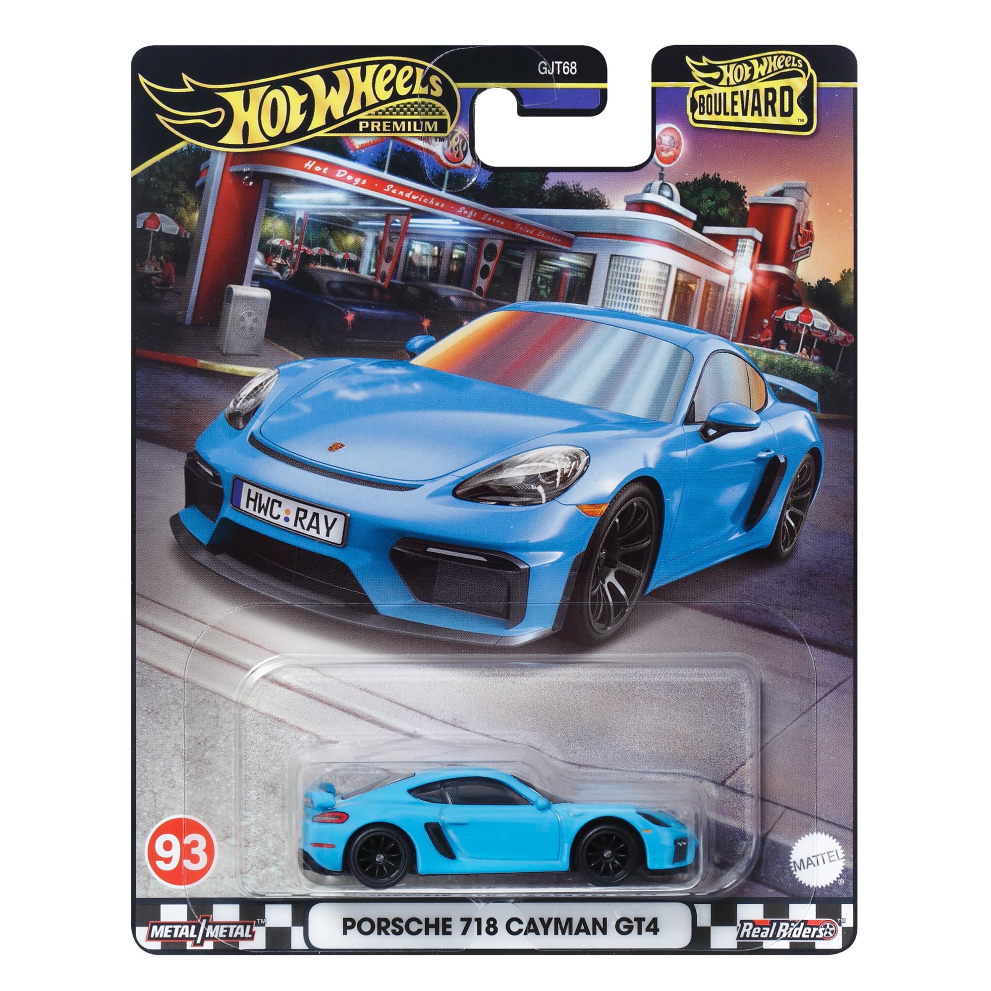 Mattel, Hot Wheels Collector Vehículo de Colección Porsche Cayman ...
