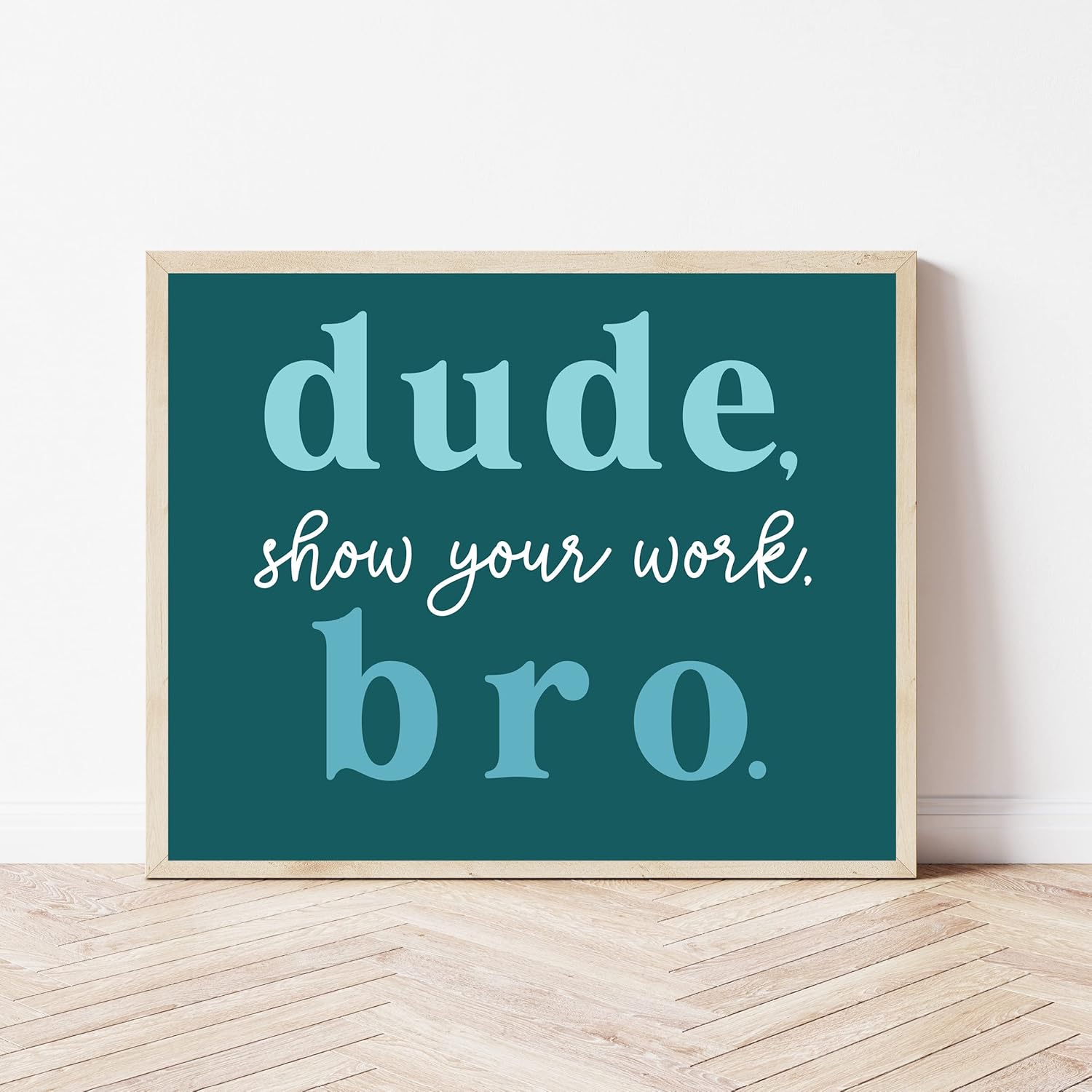 Amazon.com: Funny Math Teacher Desk Decor, Math Classroom Welcome ...