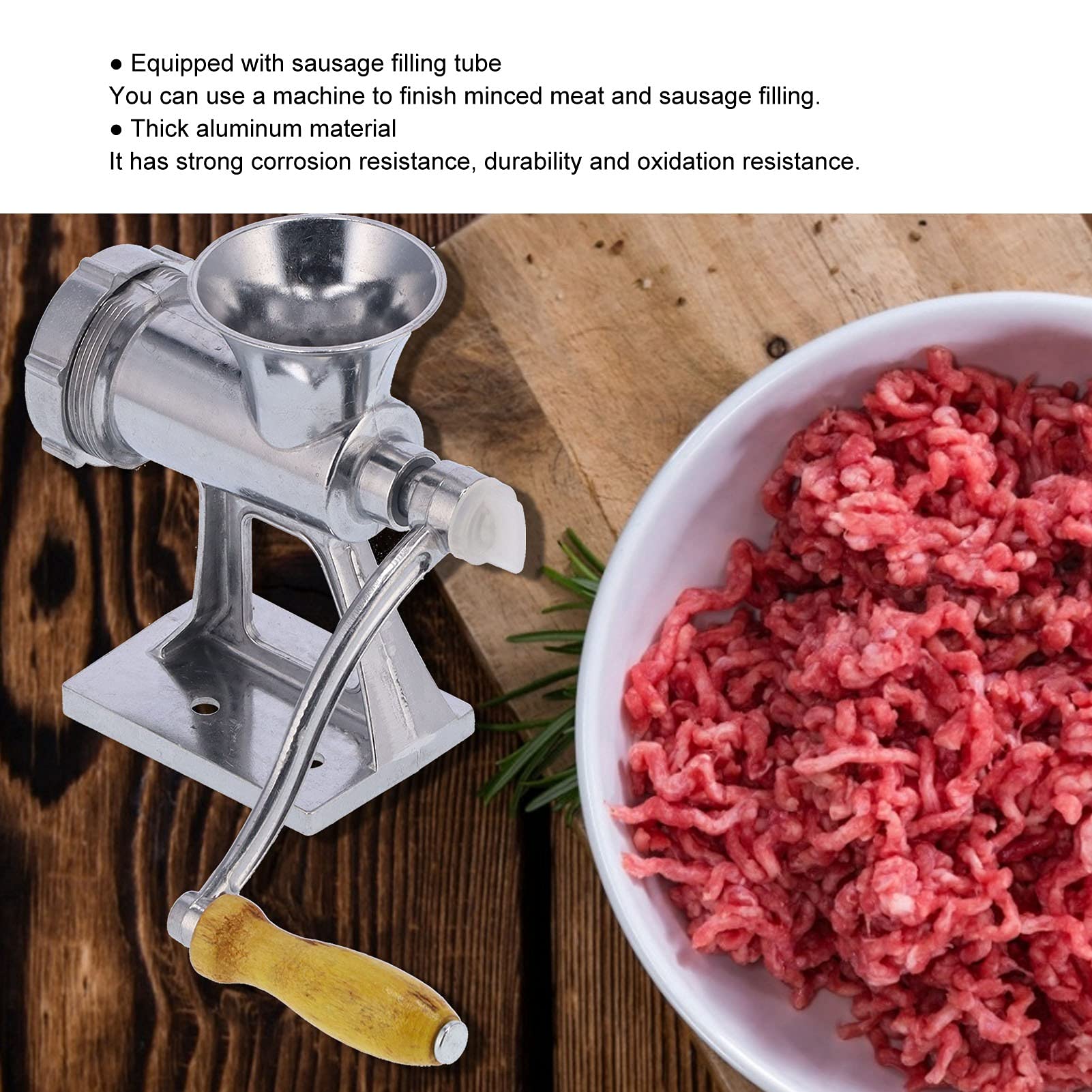 Meat Mixer AESTTY Meat Grinder Manual Mincer - Manual Meat Grinder ...