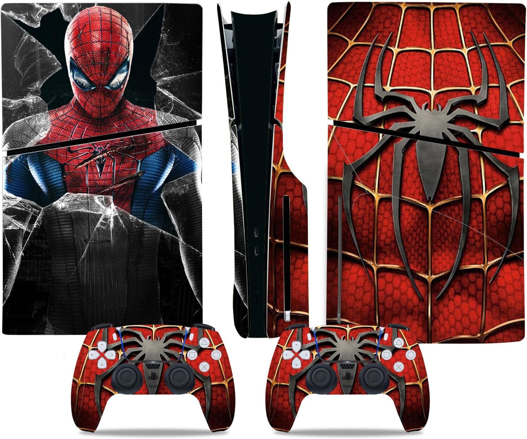 Amazon.com: Vanknight Console Decal Skin Spider Vinyl Sticker ...