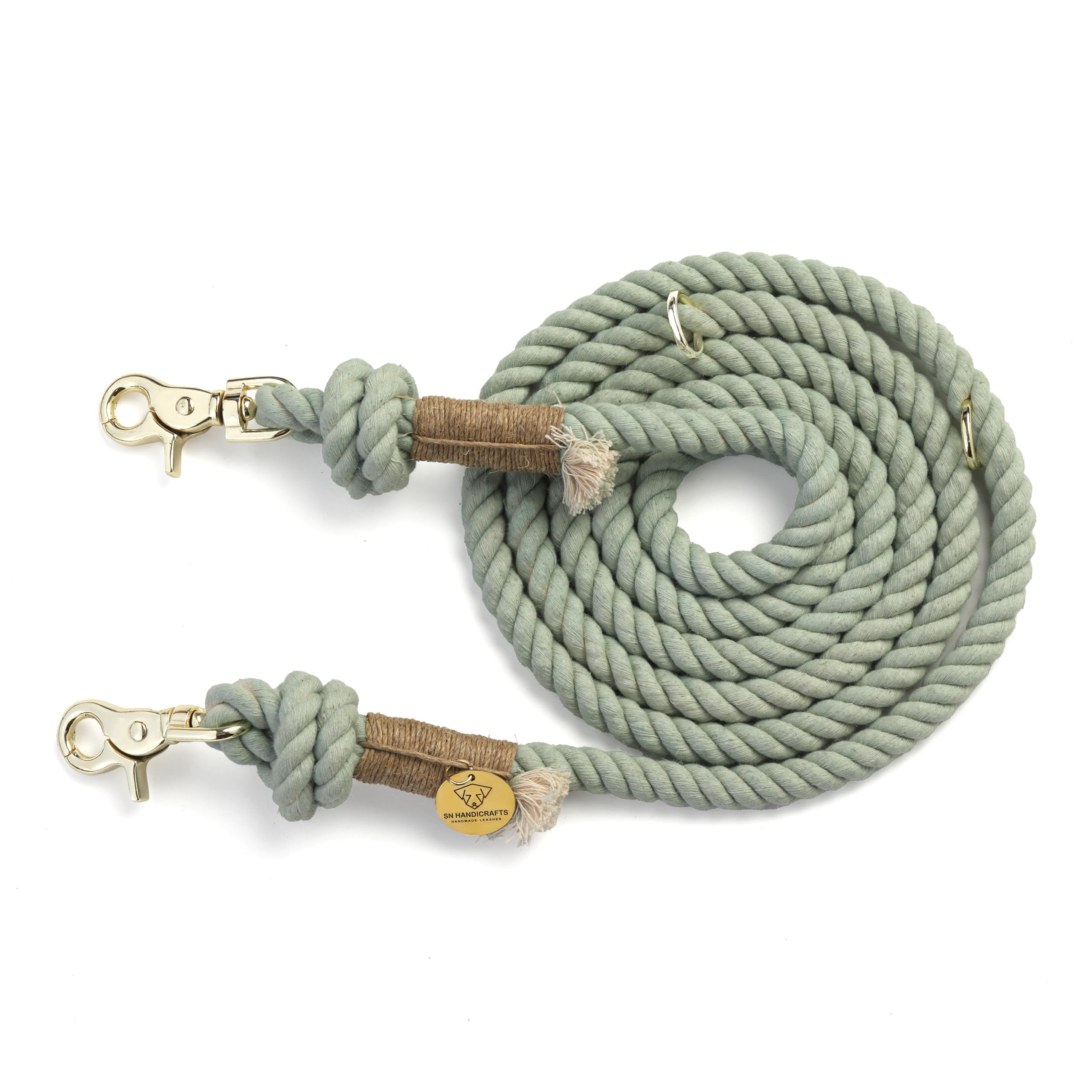Amazon.com : Pistachio Handmade Rope Leashes for Dogs Rope Dog Leash ...