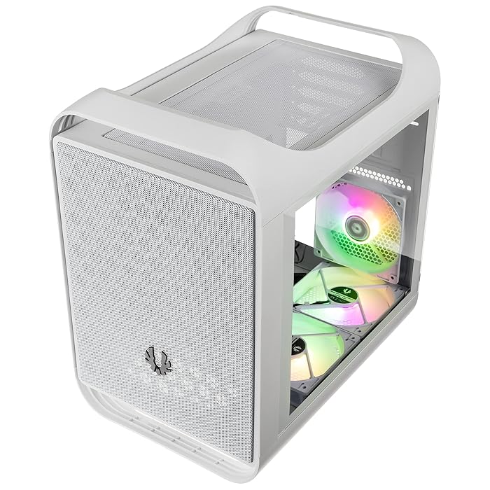 Buy BitFenix Prodigy M 2022 mATX/Mini-ITX Gaming PC Case, 3 ARGB Fans ...