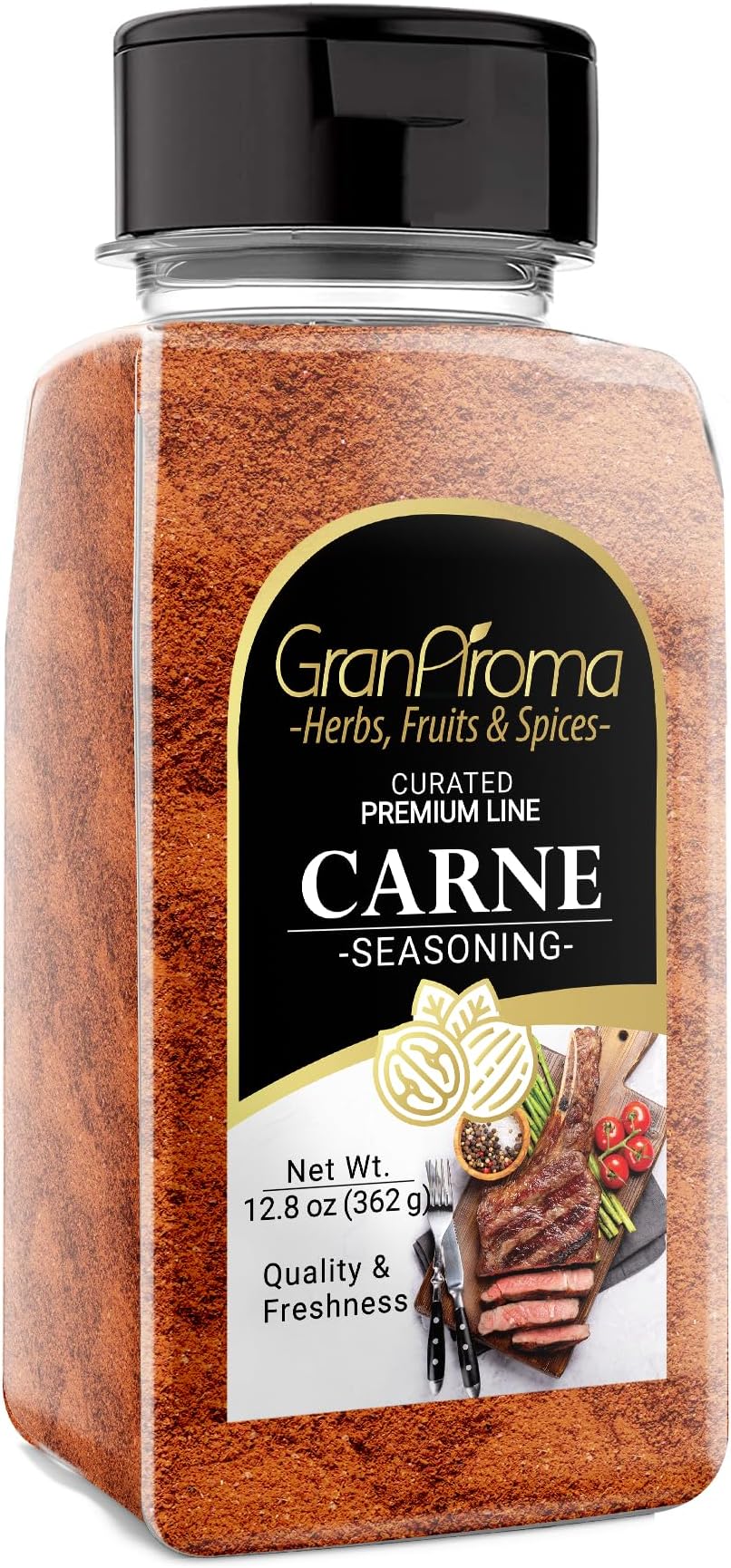 Amazon.com : GranAroma Carne Seasoning, 12.8 oz, Authentic Spice Blend ...