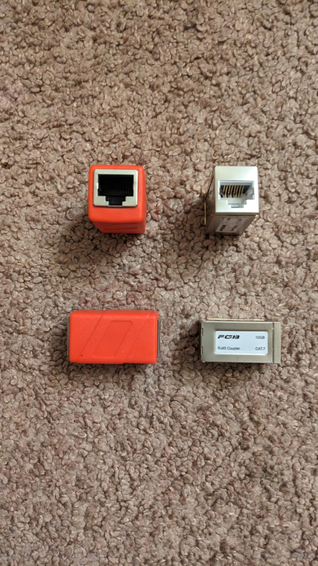 $5/mo - Finance FGB 15-Pack Cat7 RJ45 Shielded Ethernet Coupler ...