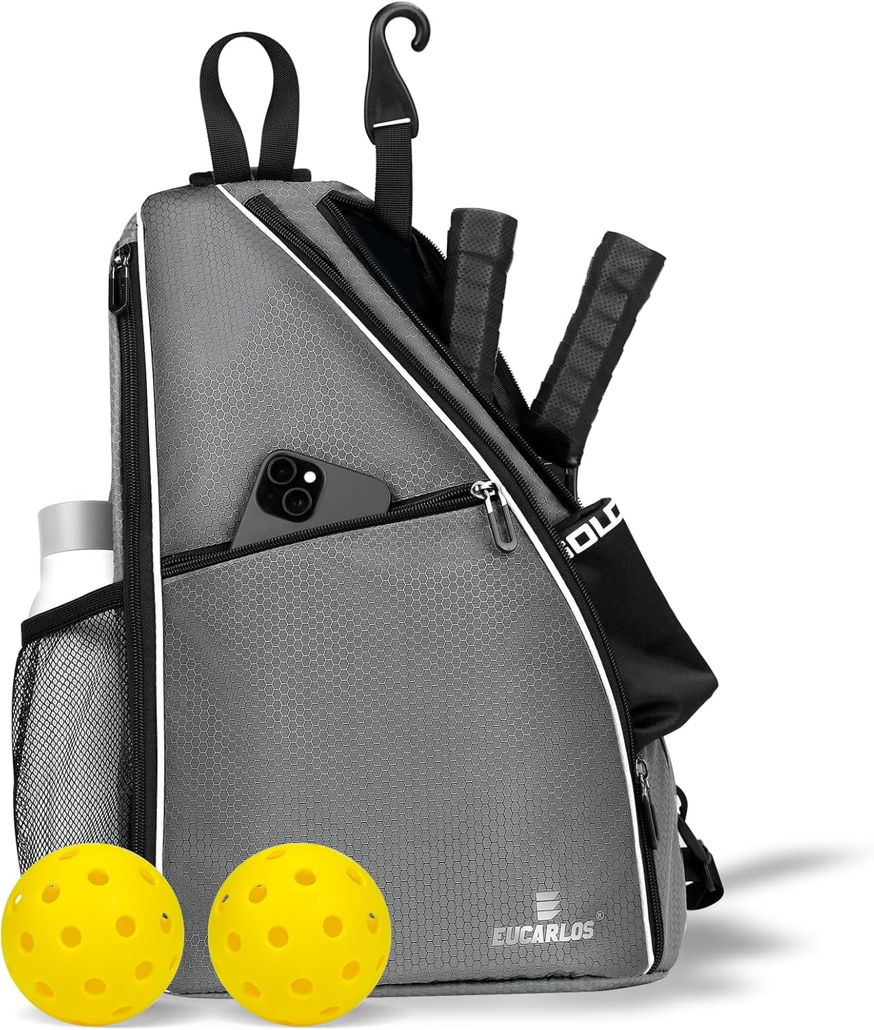 Amazon.com : EUCARLOS Pickleball Bag,Men's and Women's Crossbody ...