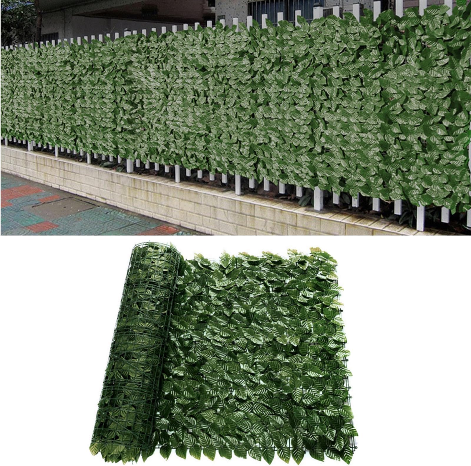 Gr8 Garden Artificial Ivy Leaf Fence Hedge Privacy Screen Wall Panel ...