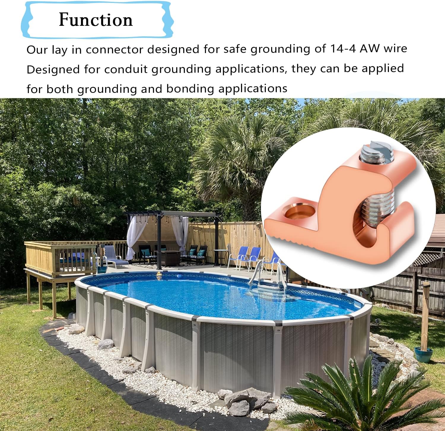 Pool Bonding Lug, Lay in connector Lay in Lugs with Philippines | Ubuy