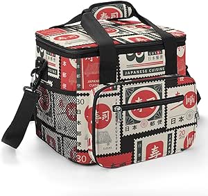 Amazon.co.jp: Thermal Ice Pack, Stamp Pattern, Sushi, Japanese Style ...