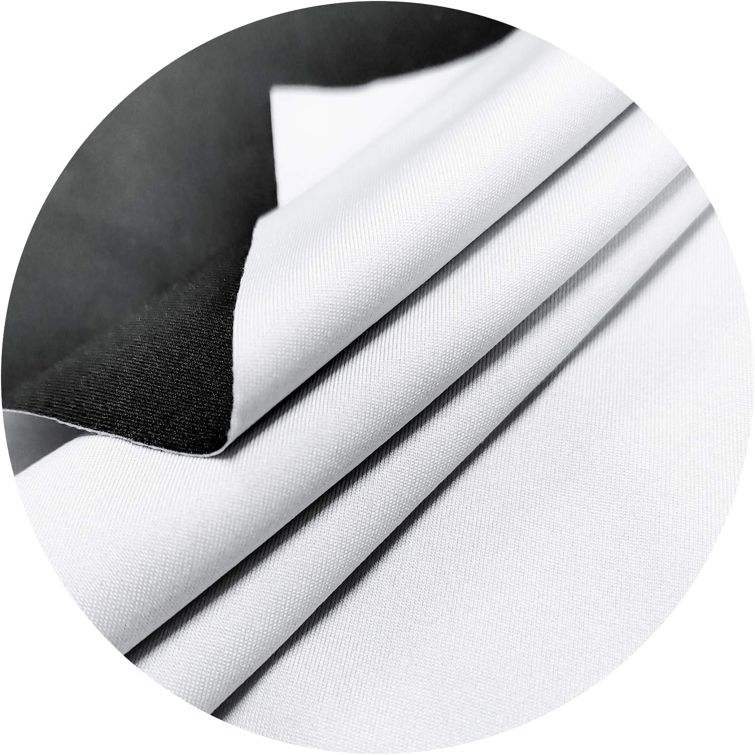 Projector Screen DIY Elastic Polyester Material 59x105 inch for Max 130 ...