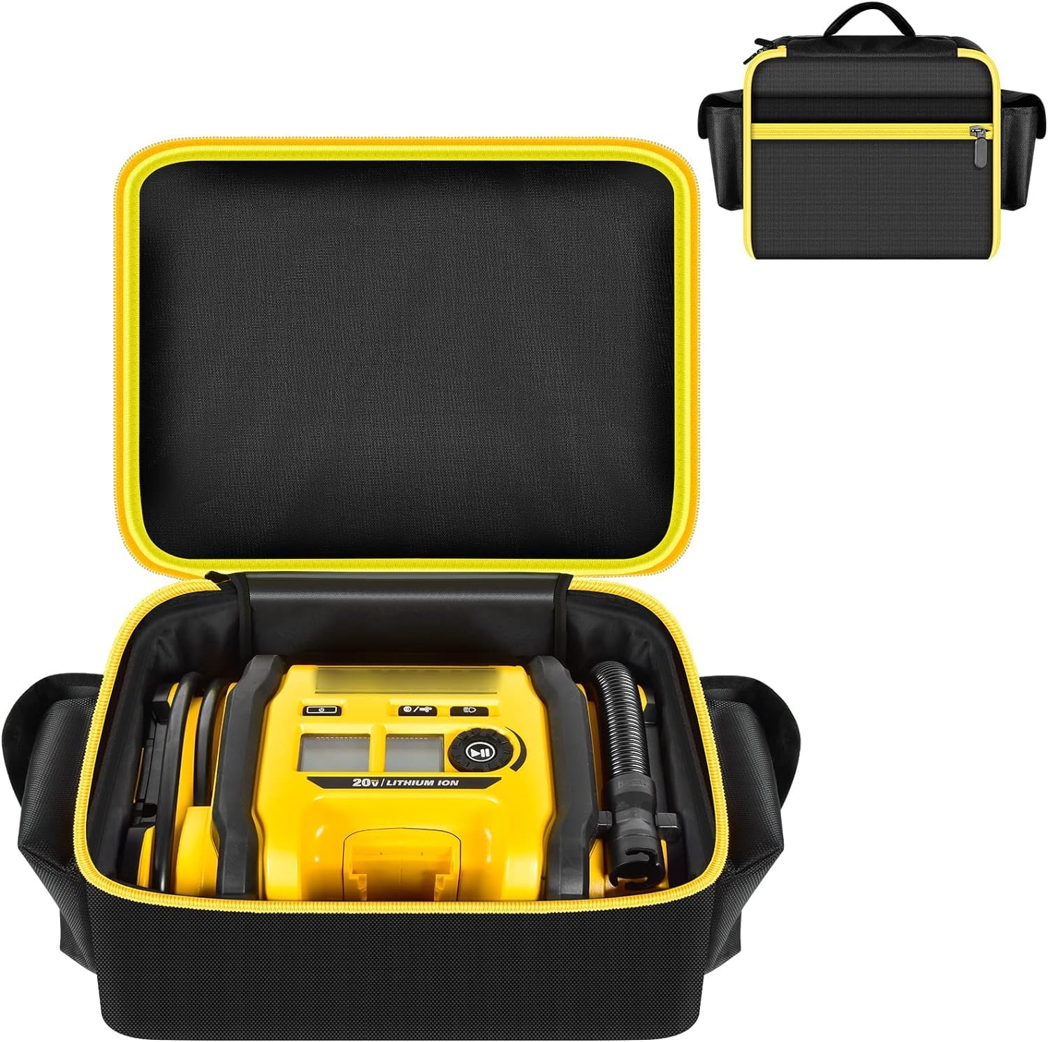 Tanmqin Air Compressor Bag Case Compatible with DEWALT 20V MAX Tire ...